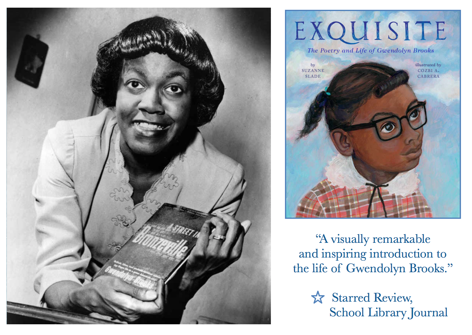 EXQUISITE: THE POETRY AND LIFE OF GWENDOLYN BROOKS + Giveaway!
